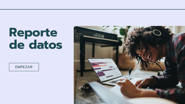 Reporte de datos | Plantillas de Genially